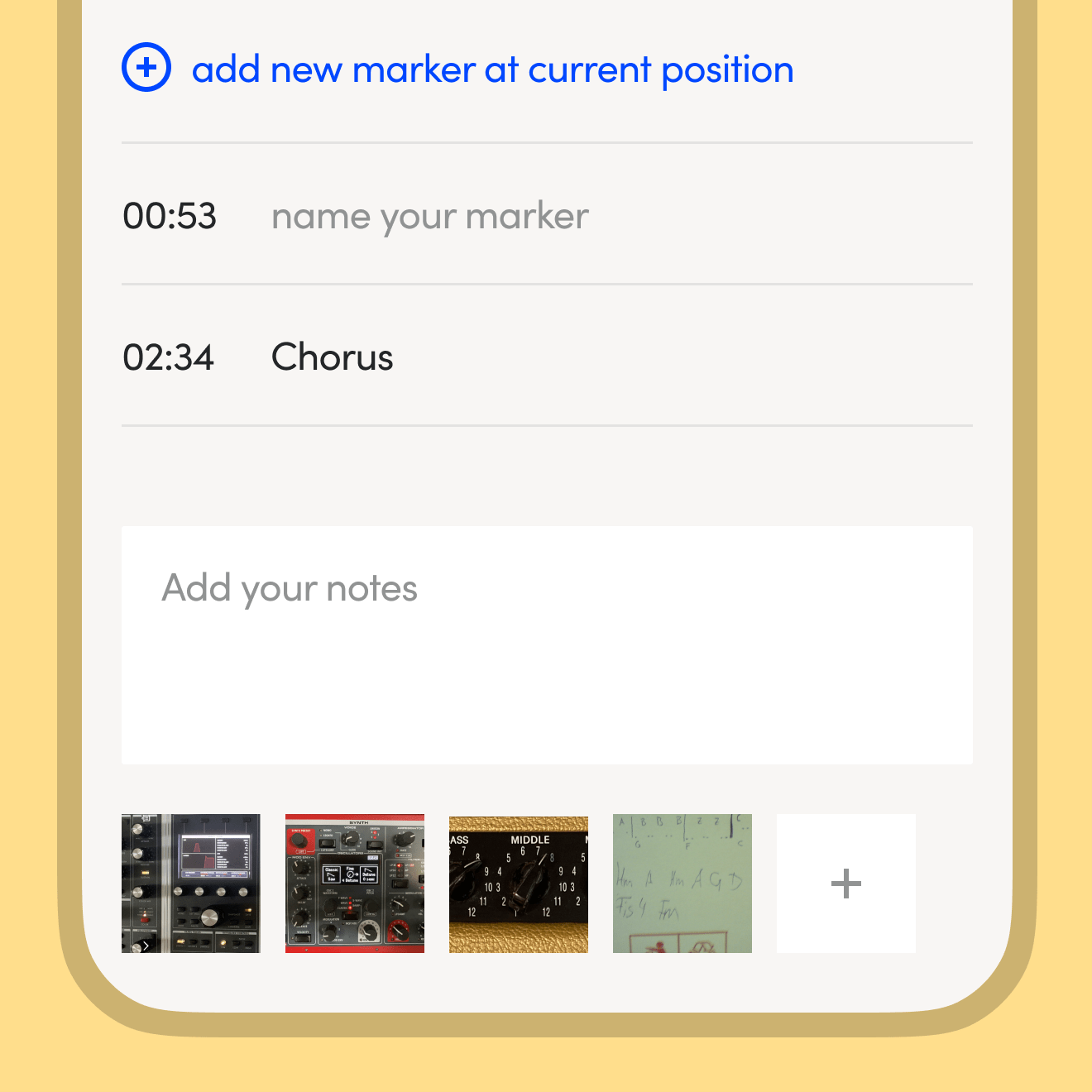 Tape It - App for songwriting & audio recording